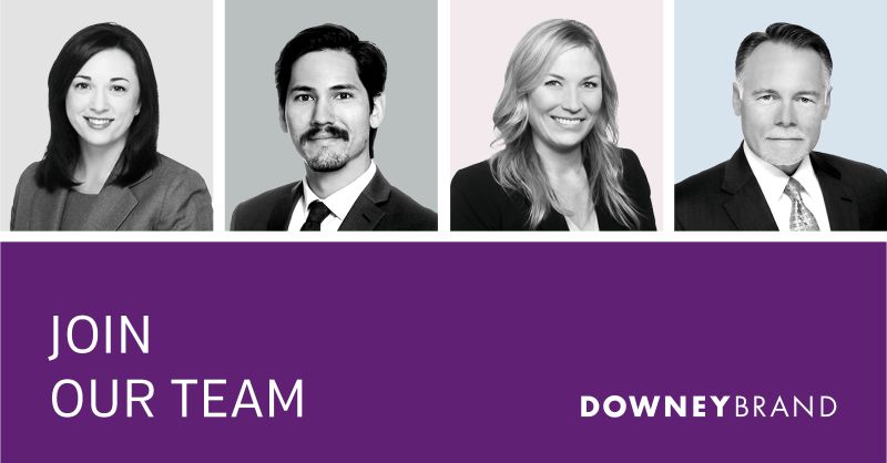 Maureen Cooper on LinkedIn: Downey Brand is hiring experienced litigators! Maureen Cooper on LinkedIn: Downey Brand is hiring experienced litigators!