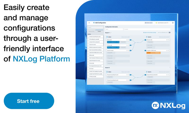 NXLog on LinkedIn: NXLog Platform improves efficiency by swiftly ... NXLog on LinkedIn: NXLog Platform improves efficiency by swiftly ...