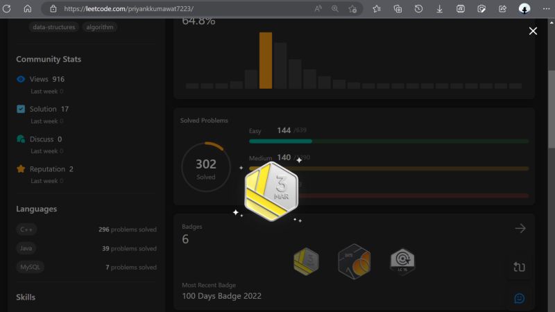 Priyank Kumawat on LinkedIn: #leetcode #dailycodingchallange # ... Priyank Kumawat on LinkedIn: #leetcode #dailycodingchallange # ...