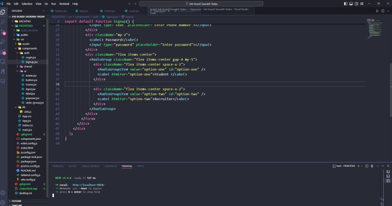 Saurabh Yadav on LinkedIn: #webdevelopment #jobboard #uidesign #reactjs ... Saurabh Yadav on LinkedIn: #webdevelopment #jobboard #uidesign #reactjs ...