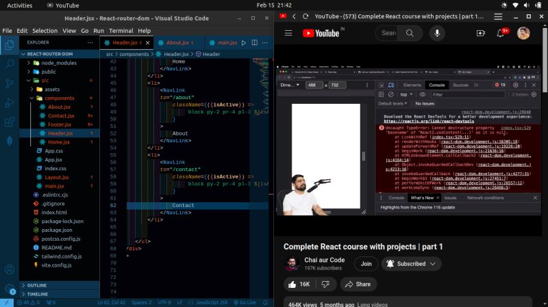 Learn react for day 23 of #100daysofcodechallenge | Rohit Shrivastav ... Learn react for day 23 of #100daysofcodechallenge | Rohit Shrivastav ...