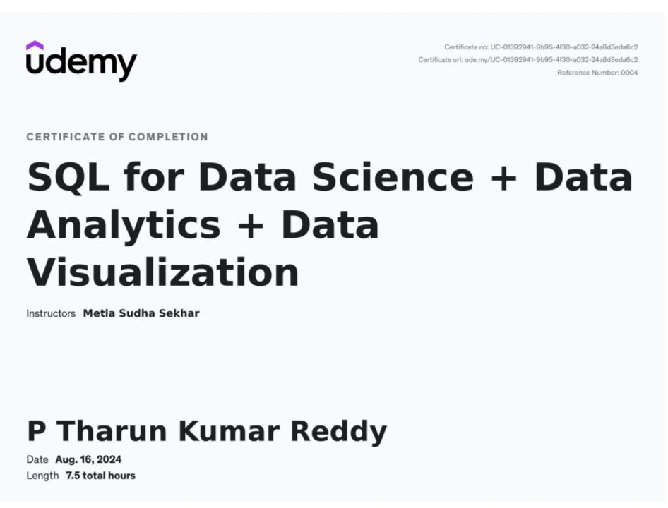 Tharun Kumar on LinkedIn: #sql #datascience #dataanalytics # ... Tharun Kumar on LinkedIn: #sql #datascience #dataanalytics # ...