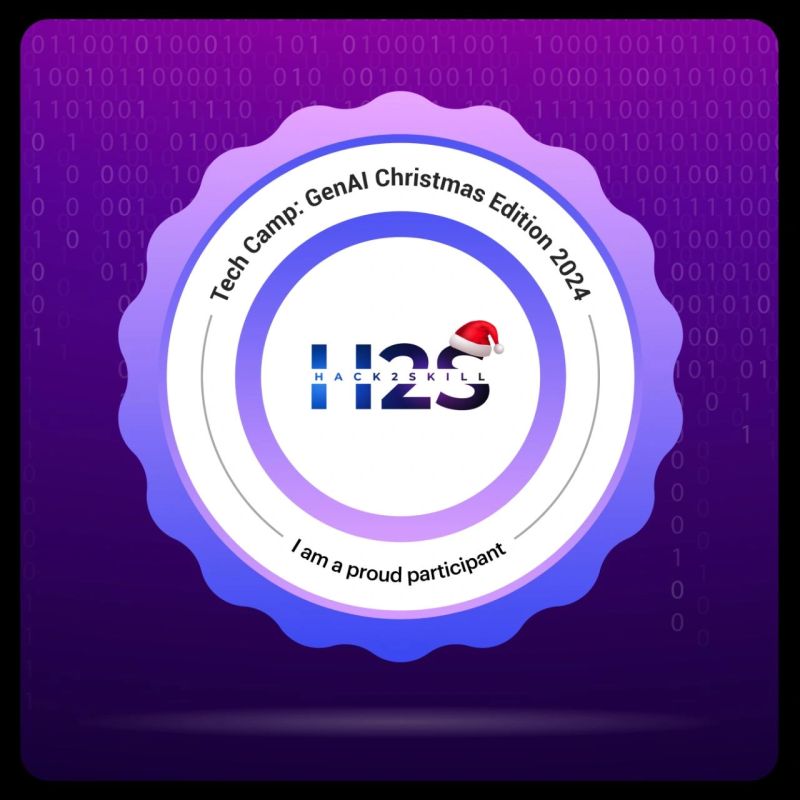 Ritanshu Sharma on LinkedIn: #h2stc #genai #hack2skill #h2sgiveaway # ... Ritanshu Sharma on LinkedIn: #h2stc #genai #hack2skill #h2sgiveaway # ...