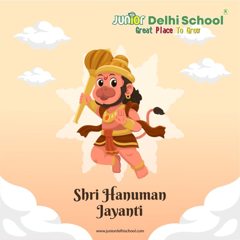 Junior Delhi School on LinkedIn: #hanumanjayanti #divineblessings Junior Delhi School on LinkedIn: #hanumanjayanti #divineblessings