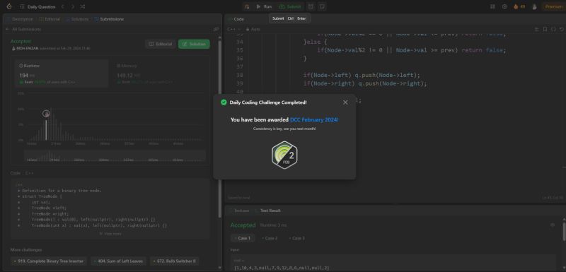 #leetcode #february #coding #streak #consistency | Moh Faizan #leetcode #february #coding #streak #consistency | Moh Faizan