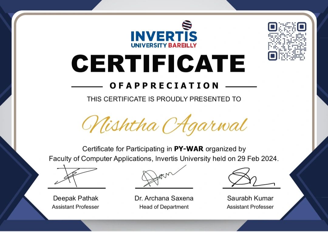 #python #programming #certification #invertisuniversity #learning ... #python #programming #certification #invertisuniversity #learning ...