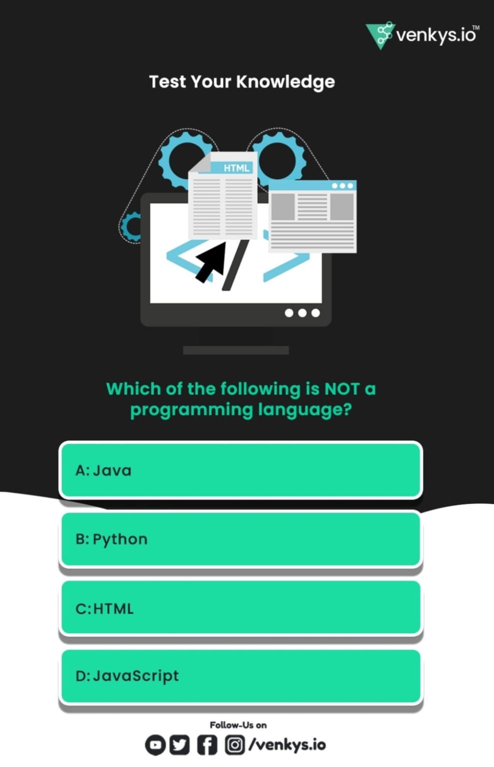 Venkys.io on LinkedIn: #programmingbasics #programminglife # ... Venkys.io on LinkedIn: #programmingbasics #programminglife # ...