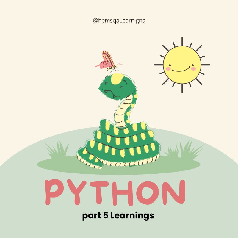 HemsQaLearnings on LinkedIn: #python #coding #programming #techtips # ... HemsQaLearnings on LinkedIn: #python #coding #programming #techtips # ...