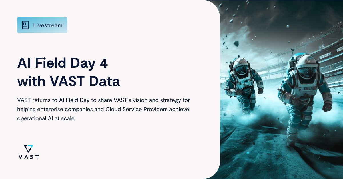 Kashif Naqvi on LinkedIn: VAST Data Presents at AI Field Day 4 - Tech ... Kashif Naqvi on LinkedIn: VAST Data Presents at AI Field Day 4 - Tech ...