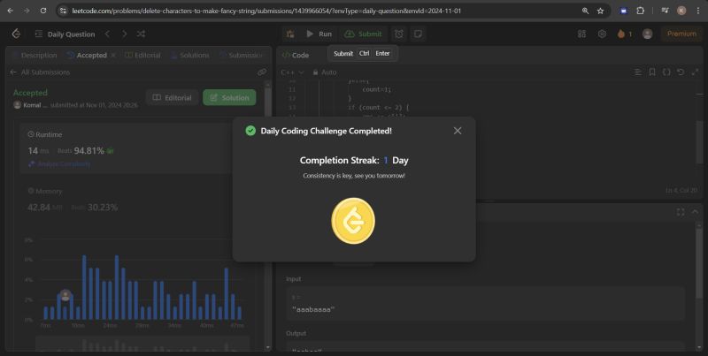 Komal Joshi on LinkedIn: #leetcodestreakchallenge #codingjourney # ... Komal Joshi on LinkedIn: #leetcodestreakchallenge #codingjourney # ...