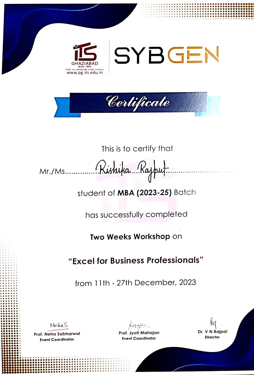 Rishika Rajput on LinkedIn: #excel #workshop Rishika Rajput on LinkedIn: #excel #workshop