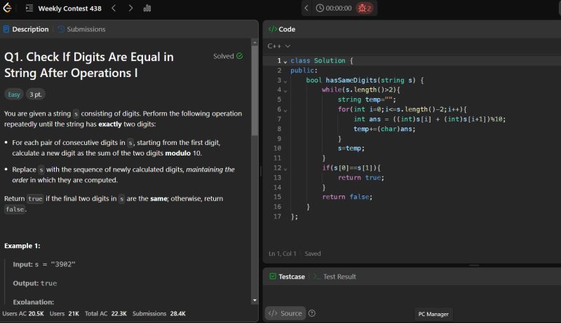 Vivek Patel on LinkedIn: #codingjourney #leetcode #problemsolving # ... Vivek Patel on LinkedIn: #codingjourney #leetcode #problemsolving # ...