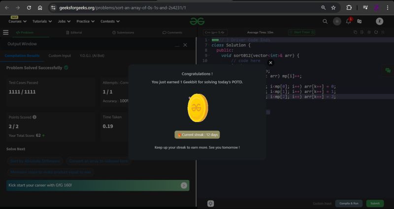 #gfg160 #leetcode #codingchallenge #geekstreak2024 #100daysofcode ... #gfg160 #leetcode #codingchallenge #geekstreak2024 #100daysofcode ...