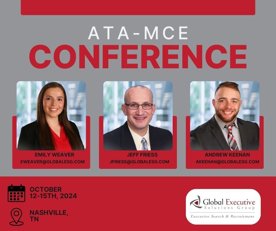 Global Executive Solutions Group on LinkedIn: #atamce24 #gesg Global Executive Solutions Group on LinkedIn: #atamce24 #gesg