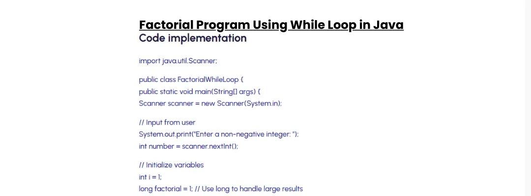 #javaprogramming #factorial #unpeducation #javatutorial #coding… | UNP ... #javaprogramming #factorial #unpeducation #javatutorial #coding… | UNP ...