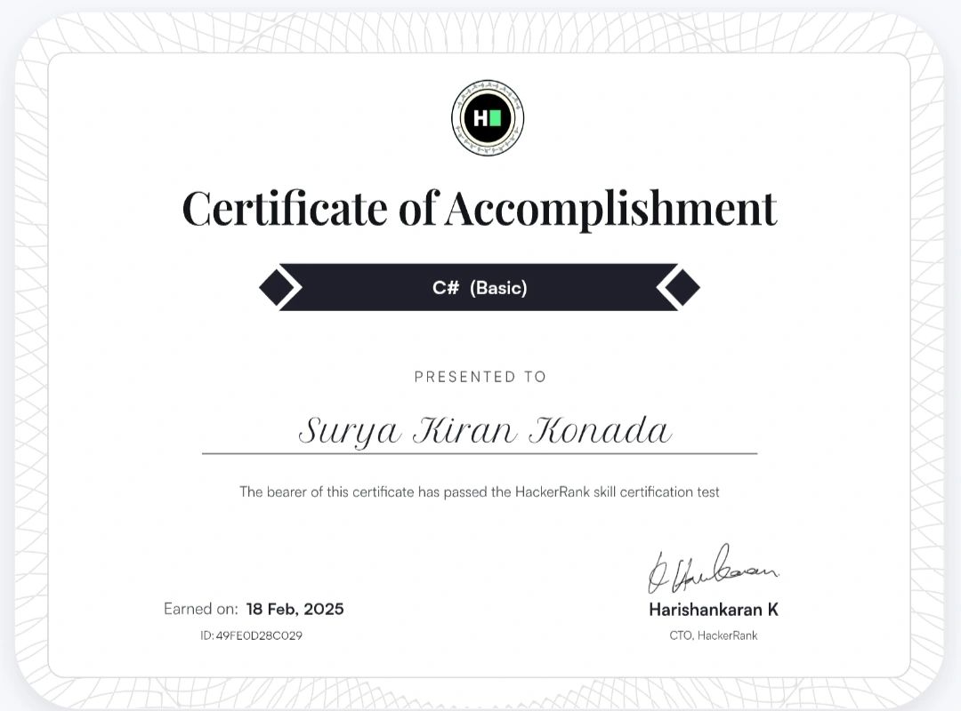 #csharp #programming #hackerrank #certification #softwaredevelopment ... #csharp #programming #hackerrank #certification #softwaredevelopment ...