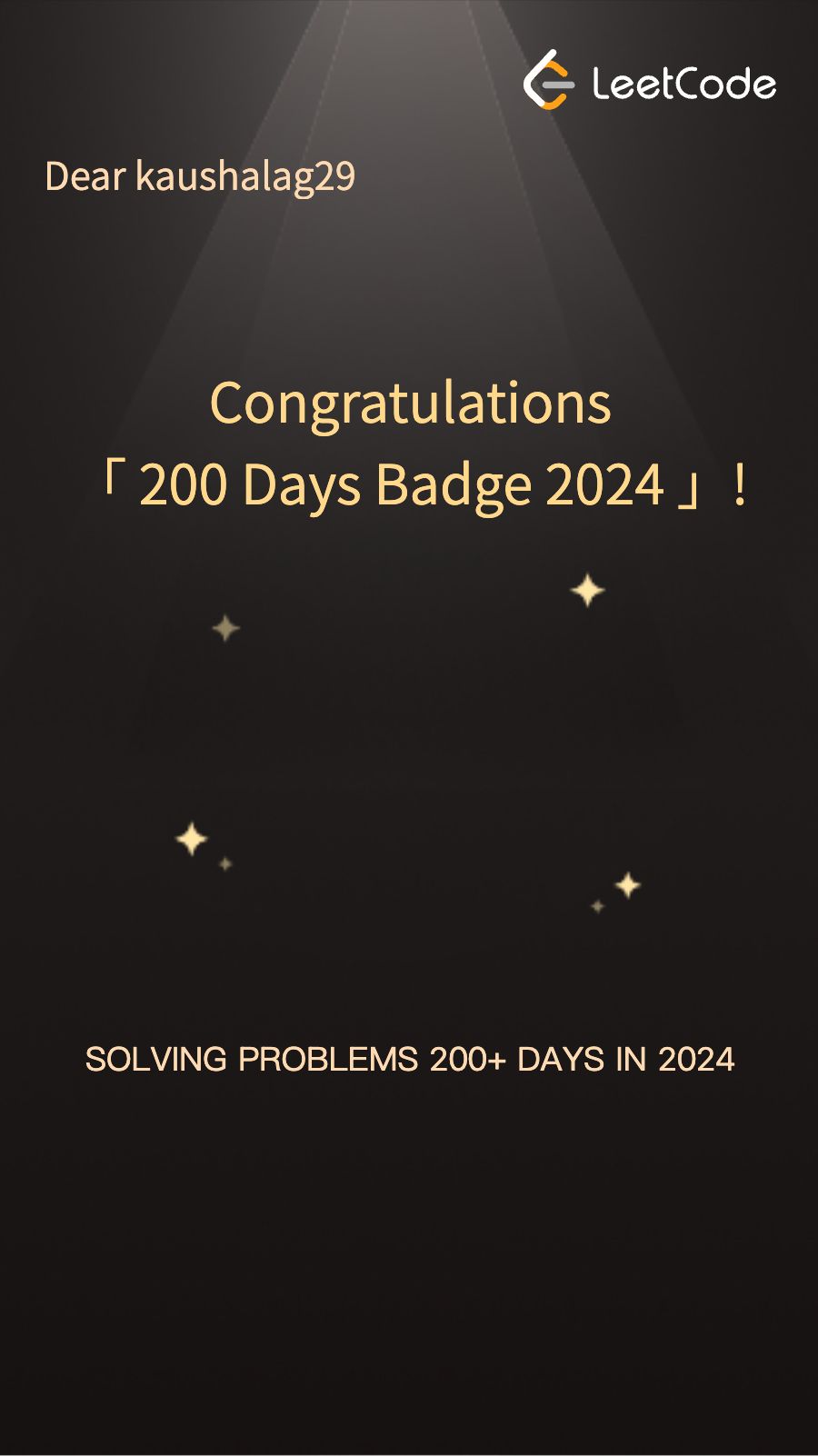 Kaushal Kumar Agarwal on LinkedIn: #leetcode #achievement # ... Kaushal Kumar Agarwal on LinkedIn: #leetcode #achievement # ...