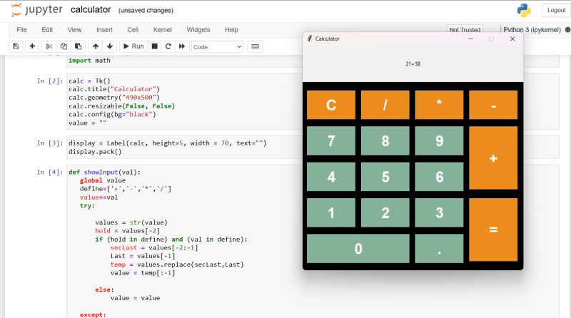 Raushan Raj on LinkedIn: #calculatorapp #python #tkinter # ... Raushan Raj on LinkedIn: #calculatorapp #python #tkinter # ...