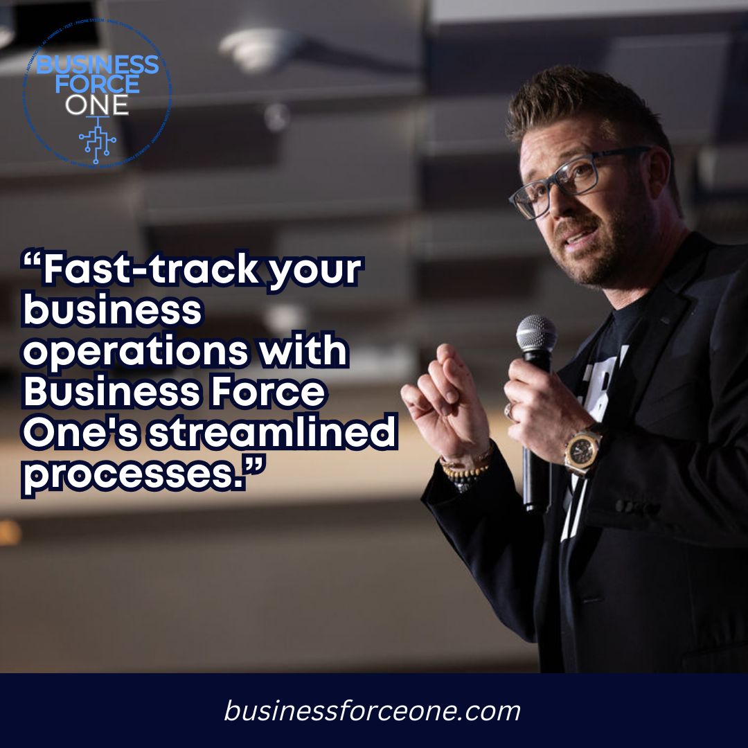 Boost your business with Business Force One's streamlined processes ... Boost your business with Business Force One's streamlined processes ...