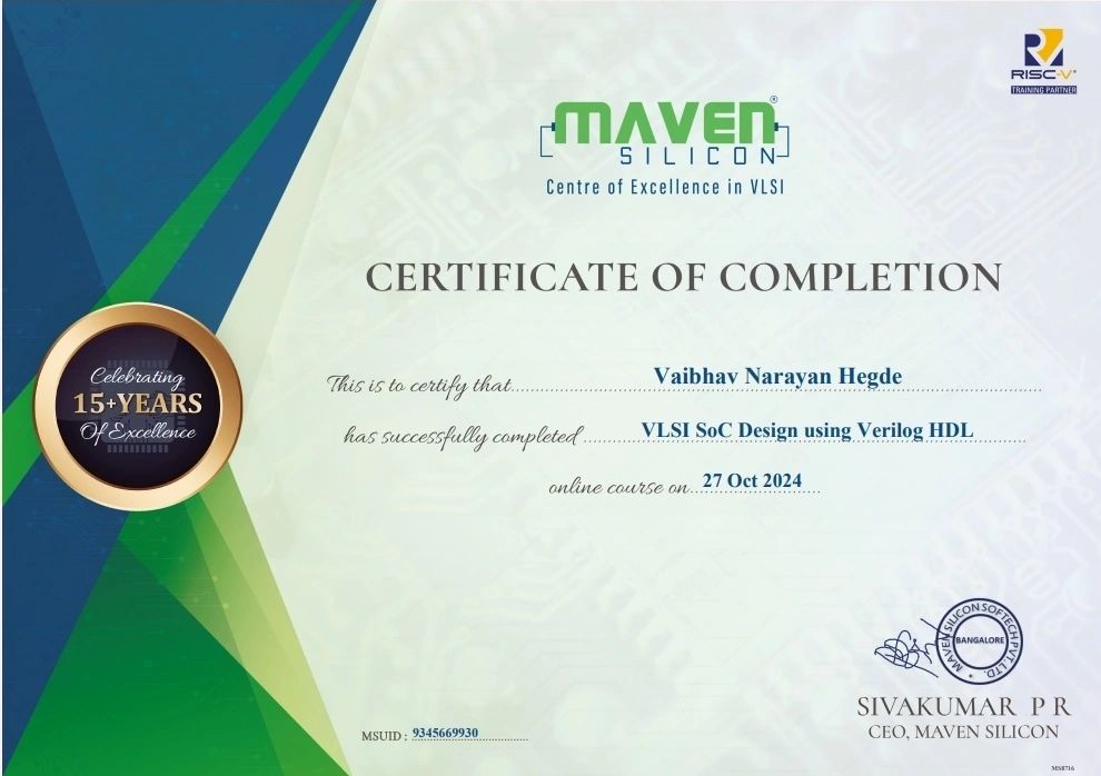 Vaibhav Hegde on LinkedIn: #vlsi #veriloghdl #socdesign #semiconductors ... Vaibhav Hegde on LinkedIn: #vlsi #veriloghdl #socdesign #semiconductors ...