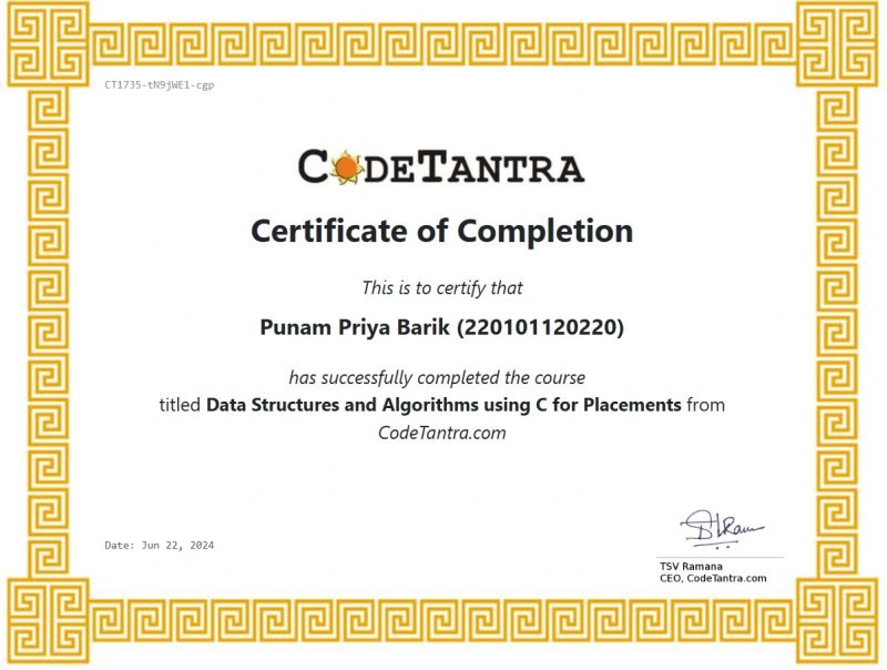 #datastructures #cprogramming #codetantra #datascience #learningjourney ... #datastructures #cprogramming #codetantra #datascience #learningjourney ...