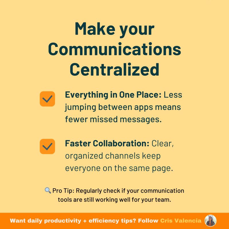 How to avoid using too many communication tools | Cris Valencia posted ... How to avoid using too many communication tools | Cris Valencia posted ...
