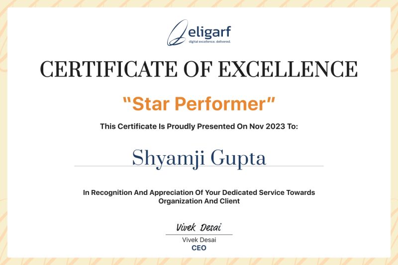 Shyam Ji Gupta on LinkedIn: #gratitude #appreciation #eligarf Shyam Ji Gupta on LinkedIn: #gratitude #appreciation #eligarf