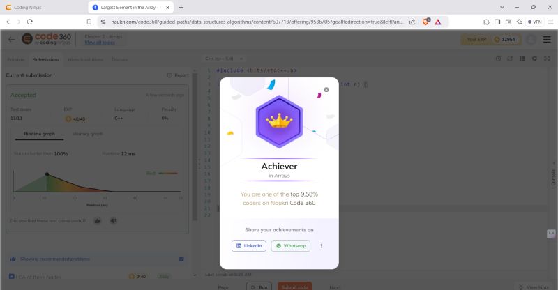 Shivanshi Dwivedi on LinkedIn: #codingninjas #diwalicoding # ... Shivanshi Dwivedi on LinkedIn: #codingninjas #diwalicoding # ...