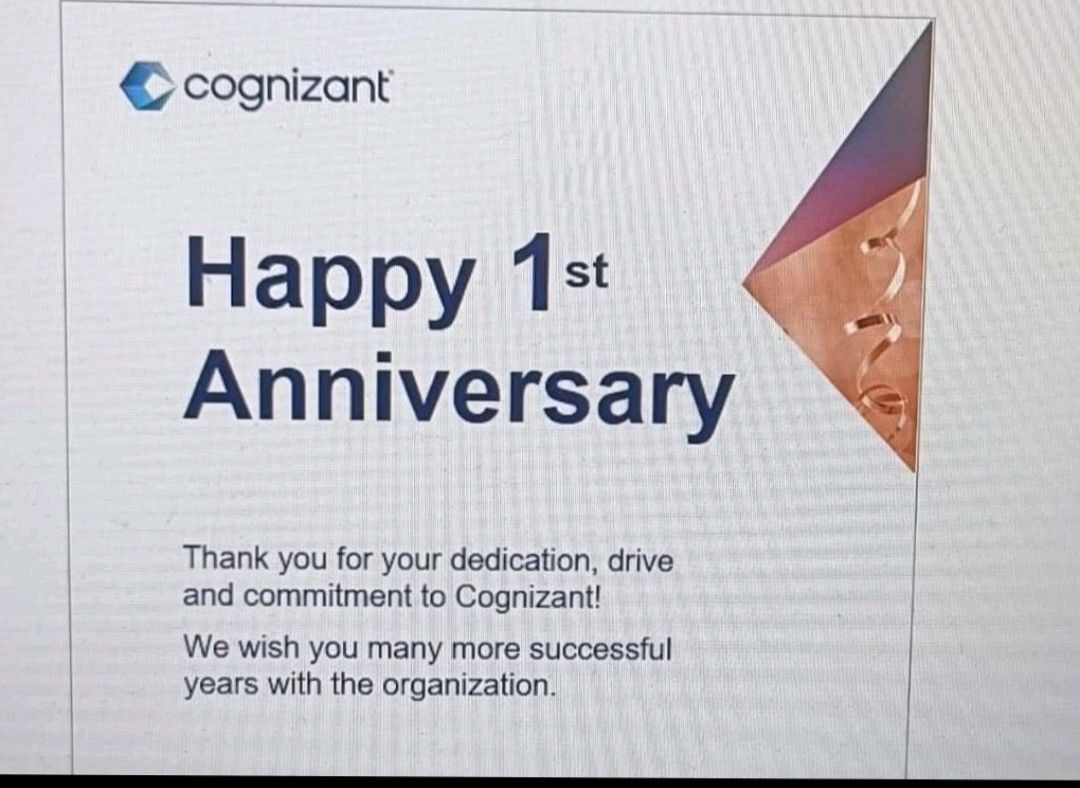 Shubham Raj on LinkedIn: #cognizant Shubham Raj on LinkedIn: #cognizant