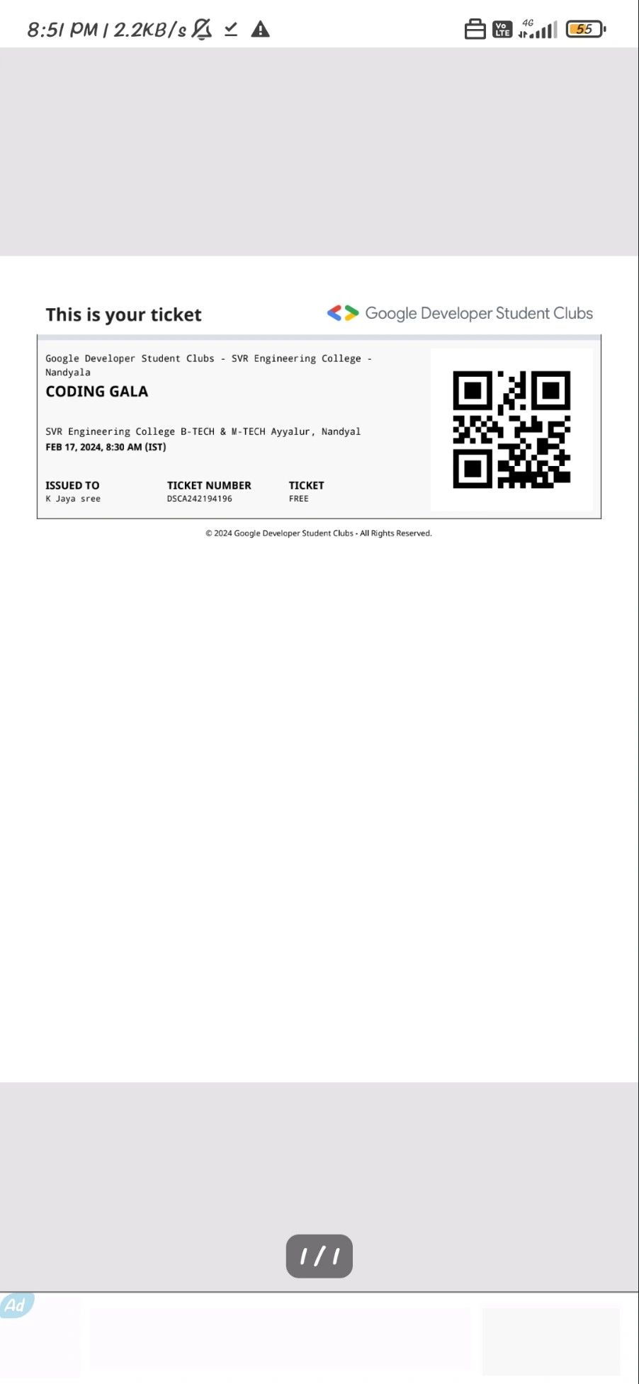 #gdsc#coding gala excited to attend this event 🤗 | JAYASREE KURUVA #gdsc#coding gala excited to attend this event 🤗 | JAYASREE KURUVA