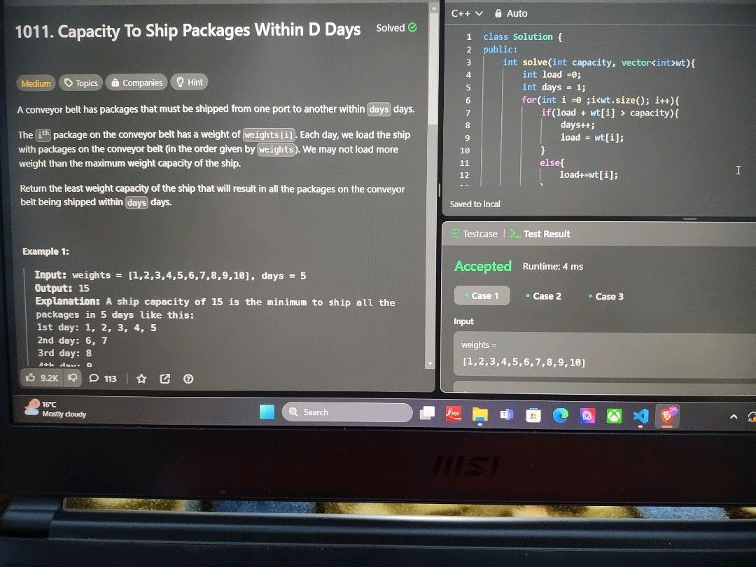 Resolved two coding problems on Day50 | Harsh Kumar posted on the topic ... Resolved two coding problems on Day50 | Harsh Kumar posted on the topic ...