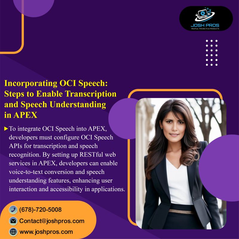#joshpros #oracleapex #speechrecognition #ocispeech #voicetotext ... #joshpros #oracleapex #speechrecognition #ocispeech #voicetotext ...
