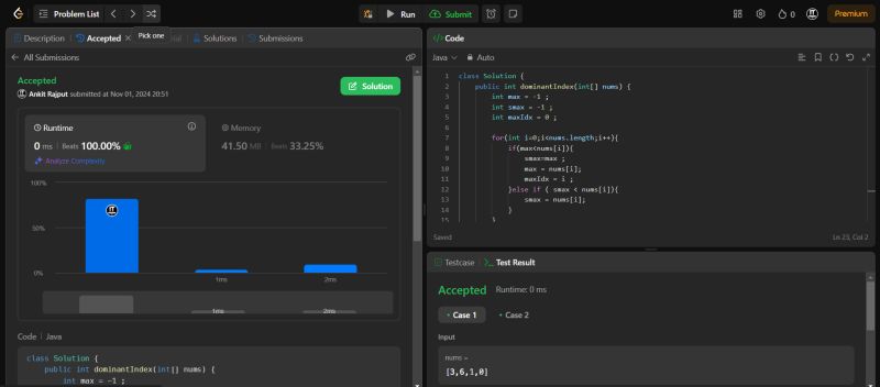 Ankit Singh on LinkedIn: #leetcode #codingjourney #keepgrinding Ankit Singh on LinkedIn: #leetcode #codingjourney #keepgrinding