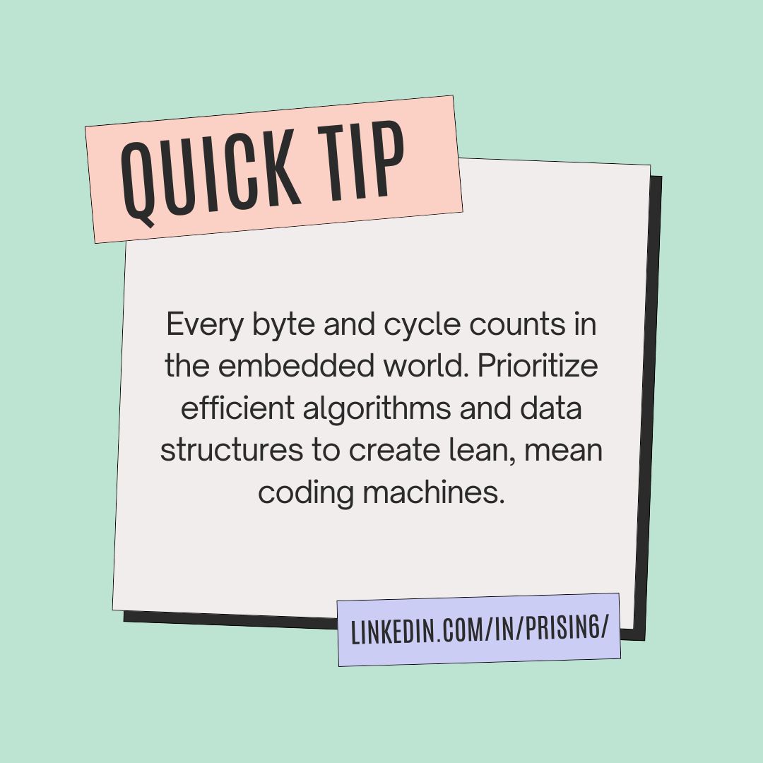 Priyanka Singh on LinkedIn: #embeddedsystems #coding #optimization # ... Priyanka Singh on LinkedIn: #embeddedsystems #coding #optimization # ...