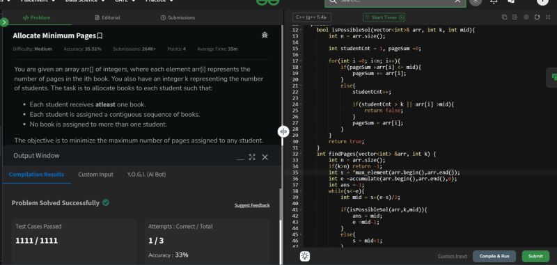 #gfg160 #geekstreak2025 #dsa #binarysearch #160daysofcode # ... #gfg160 #geekstreak2025 #dsa #binarysearch #160daysofcode # ...