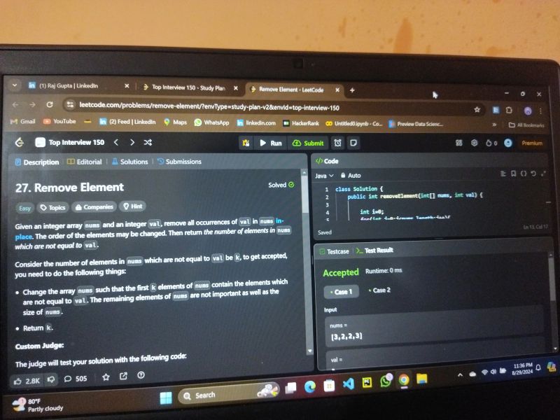 Raj Gupta on LinkedIn: #leetcode #codingchallenge #programming # ... Raj Gupta on LinkedIn: #leetcode #codingchallenge #programming # ...