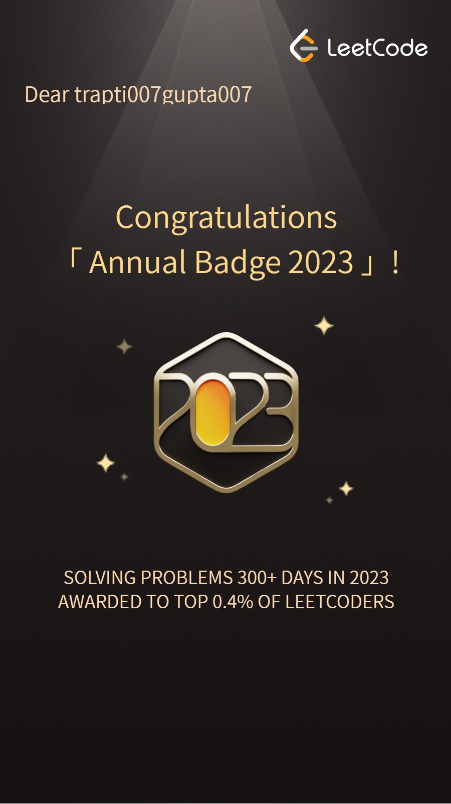Trapti Gupta on LinkedIn: #leetcode #leetcodestreak #leetcode2023 # ... Trapti Gupta on LinkedIn: #leetcode #leetcodestreak #leetcode2023 # ...