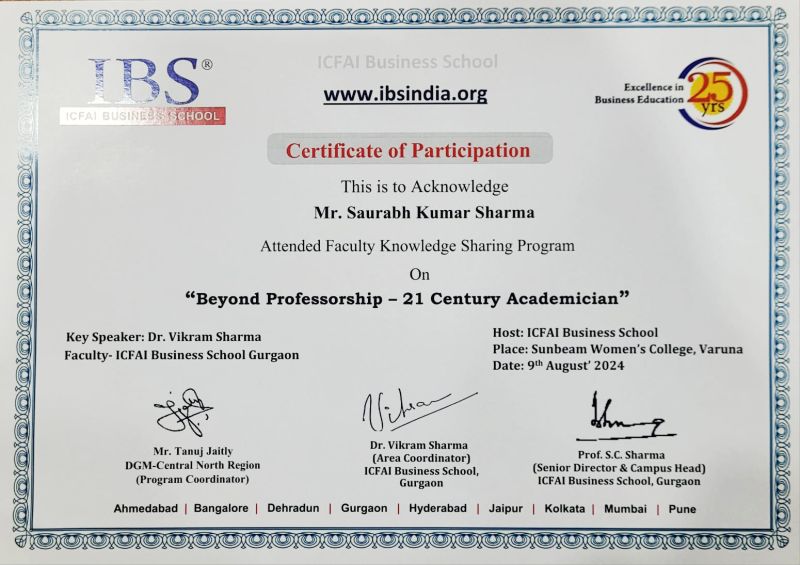 Saurabh Kumar Sharma on LinkedIn: #facultydevelopment # ... Saurabh Kumar Sharma on LinkedIn: #facultydevelopment # ...