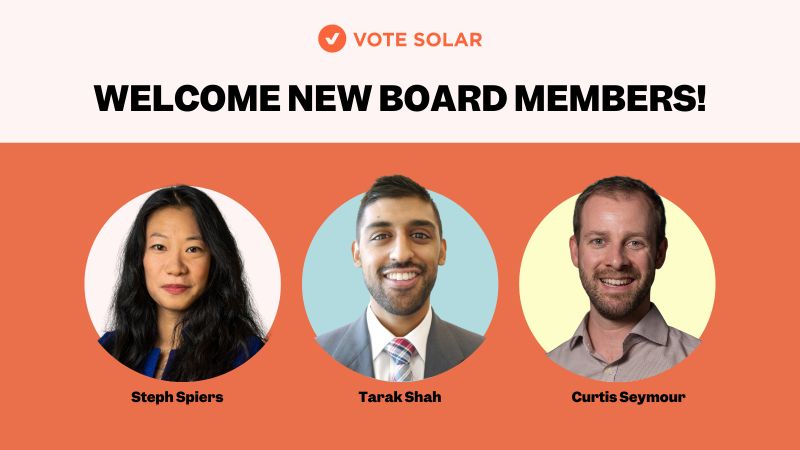 Vote Solar on LinkedIn: We’re thrilled to welcome Tarak Shah, Steph ... Vote Solar on LinkedIn: We’re thrilled to welcome Tarak Shah, Steph ...