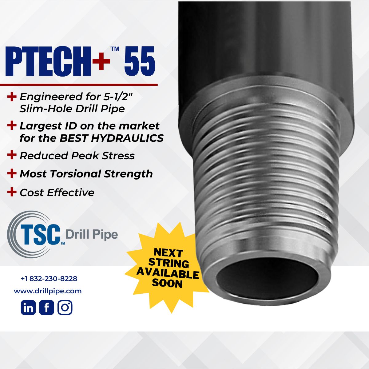 TSC Drill Pipe on LinkedIn: #drillbabydrill #tscdrillpipe #ptech # ... TSC Drill Pipe on LinkedIn: #drillbabydrill #tscdrillpipe #ptech # ...