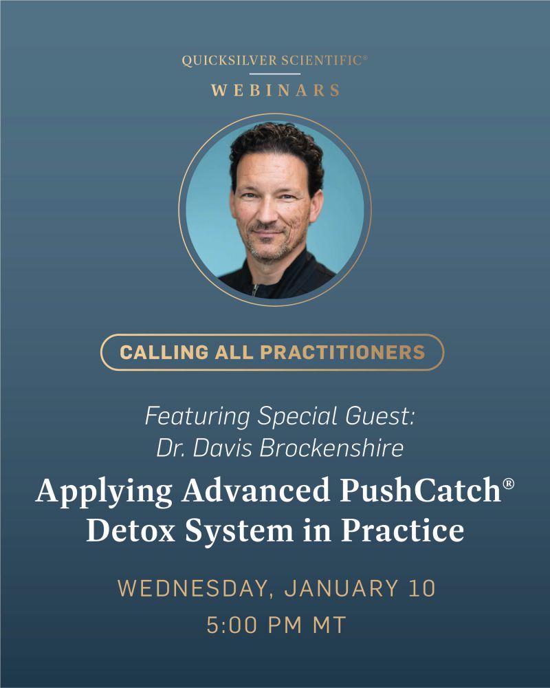 Quicksilver Scientific on LinkedIn: Practitioners: Special guest, Dr ... Quicksilver Scientific on LinkedIn: Practitioners: Special guest, Dr ...