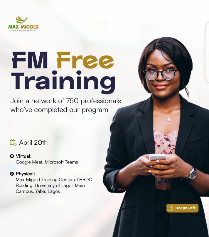 Max-Migold is excited to offer a free course on facility management ... Max-Migold is excited to offer a free course on facility management ...