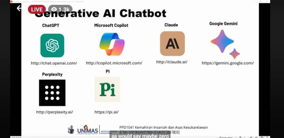 Nurul Nazifa on LinkedIn: The AI TALK session on AI Tools Every ... Nurul Nazifa on LinkedIn: The AI TALK session on AI Tools Every ...