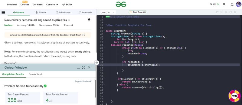 Rahul Rajamani on LinkedIn: #weeklydsa #completed #dp #dsa #striver # ... Rahul Rajamani on LinkedIn: #weeklydsa #completed #dp #dsa #striver # ...