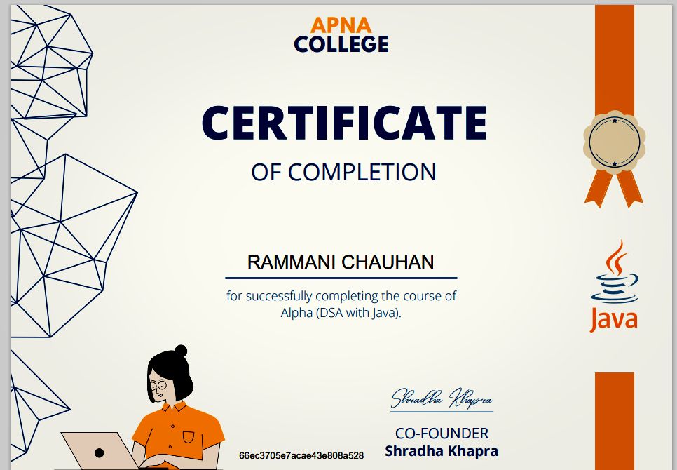 Rammani Chauhan on LinkedIn: #java #dsa #programming #datastructures # ... Rammani Chauhan on LinkedIn: #java #dsa #programming #datastructures # ...