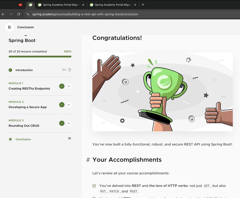 Atharva Bhalerao on LinkedIn: #springboot #springacademy # ... Atharva Bhalerao on LinkedIn: #springboot #springacademy # ...
