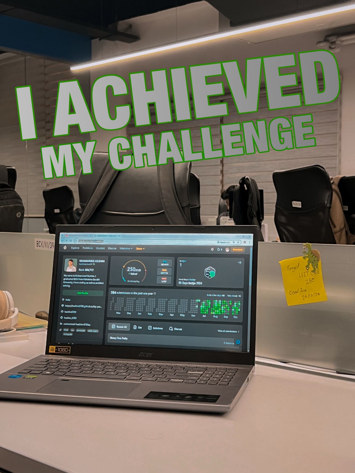 MUHAMMED HASHIM on LinkedIn: #leetcodechallenge #codingachievement # ... MUHAMMED HASHIM on LinkedIn: #leetcodechallenge #codingachievement # ...