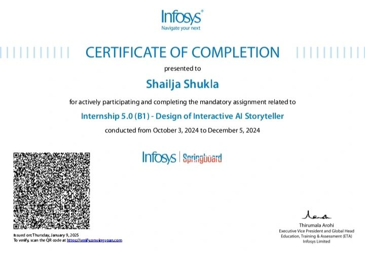 #infosys #internship #artificialintelligence #interactivestorytelling ... #infosys #internship #artificialintelligence #interactivestorytelling ...
