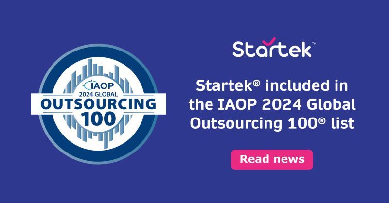 Startek® included in the IAOP 2024 Global Outsourcing 100® list ... Startek® included in the IAOP 2024 Global Outsourcing 100® list ...