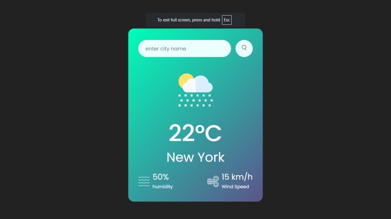 Md Hasibul Hasan on LinkedIn: Created this basic weather app using HTML ... Md Hasibul Hasan on LinkedIn: Created this basic weather app using HTML ...